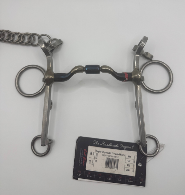 Bombers Rugby Weymouth Pelham Ported Barrel 10cm / 4”