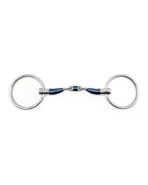 Fager Dylan Bradoon Bit - Sweet Iron Loose Ring