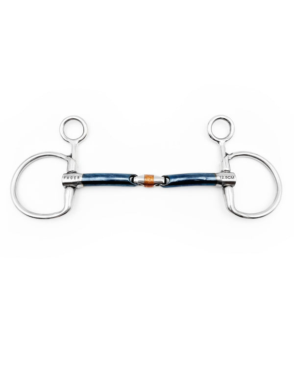 Fager John Baucher Bit - Sweet Iron Double Jointed