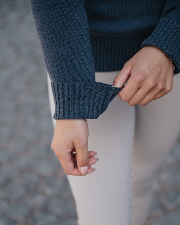 Fager Kim Half Zip Sweater Navy